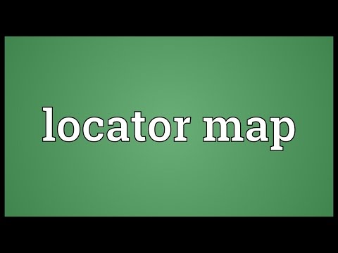 Locator map Meaning