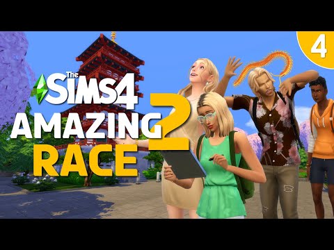 THE SIGHTS OF SENBAMACHI | Sims Amazing Race 2 EP04 | The Sims 4