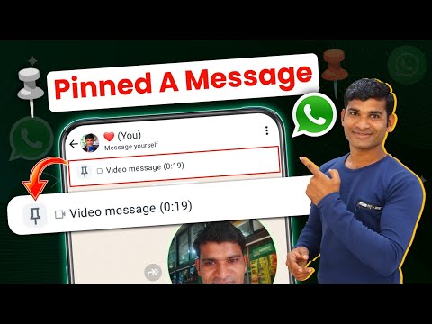 WhatsApp 📌 Pinned a Message | WhatsApp Pinned a Message Kya Hai | Whatsapp Pin Message New Update