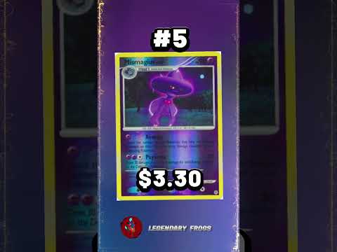 Top 5 Mismagius Pokemon Cards #shorts #mismagius #pokemoncards