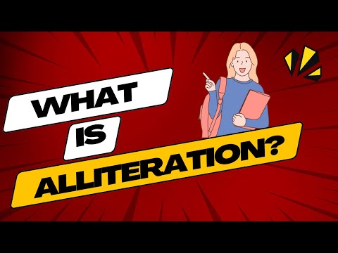 Alliteration | Literary Devices | Poetic Devices | What is Alliteration