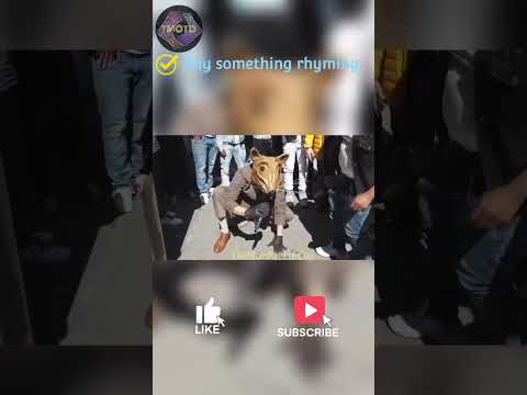 Say something rhyming 😜🥴💀😼 !!! #trending #funny #viral #trends