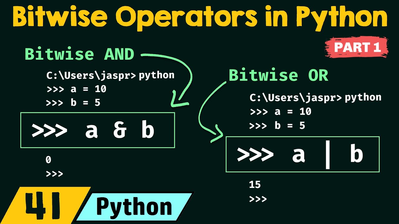 Bitwise Operators in Python (Part 1)