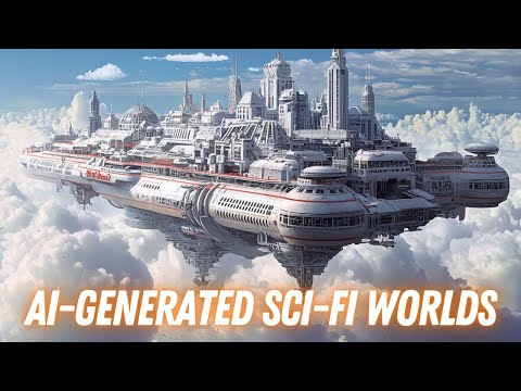 Futuristic Worlds: Syd Mead-Inspired AI-Generated Landscapes | MidJourney & Hailuo AI