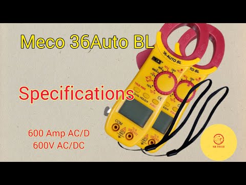 TDS Meter - Meco 36 Auto Bl Digital Clamp Meters Wholesale Trader from ...