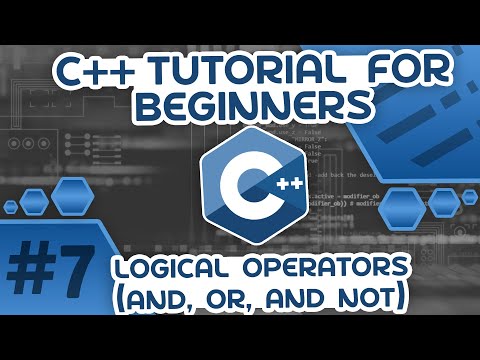 Learn C++ With Me #7 - Logical Operators (And, Or and Not)