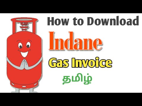 How to download Indane gas Invoice #Indanegas