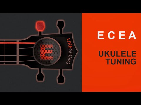 ECEA ukulele tuning - Online Ukulele Tuner |