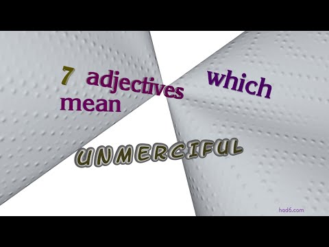 unmerciful - 7 adjectives synonym to unmerciful (sentence examples)