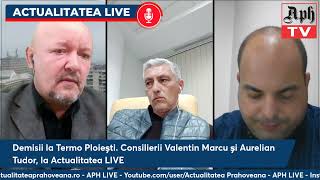 PREMIERĂ VIDEO ora 17.30. Consilierii Valentin Marcu și Aurelian Tudor ...