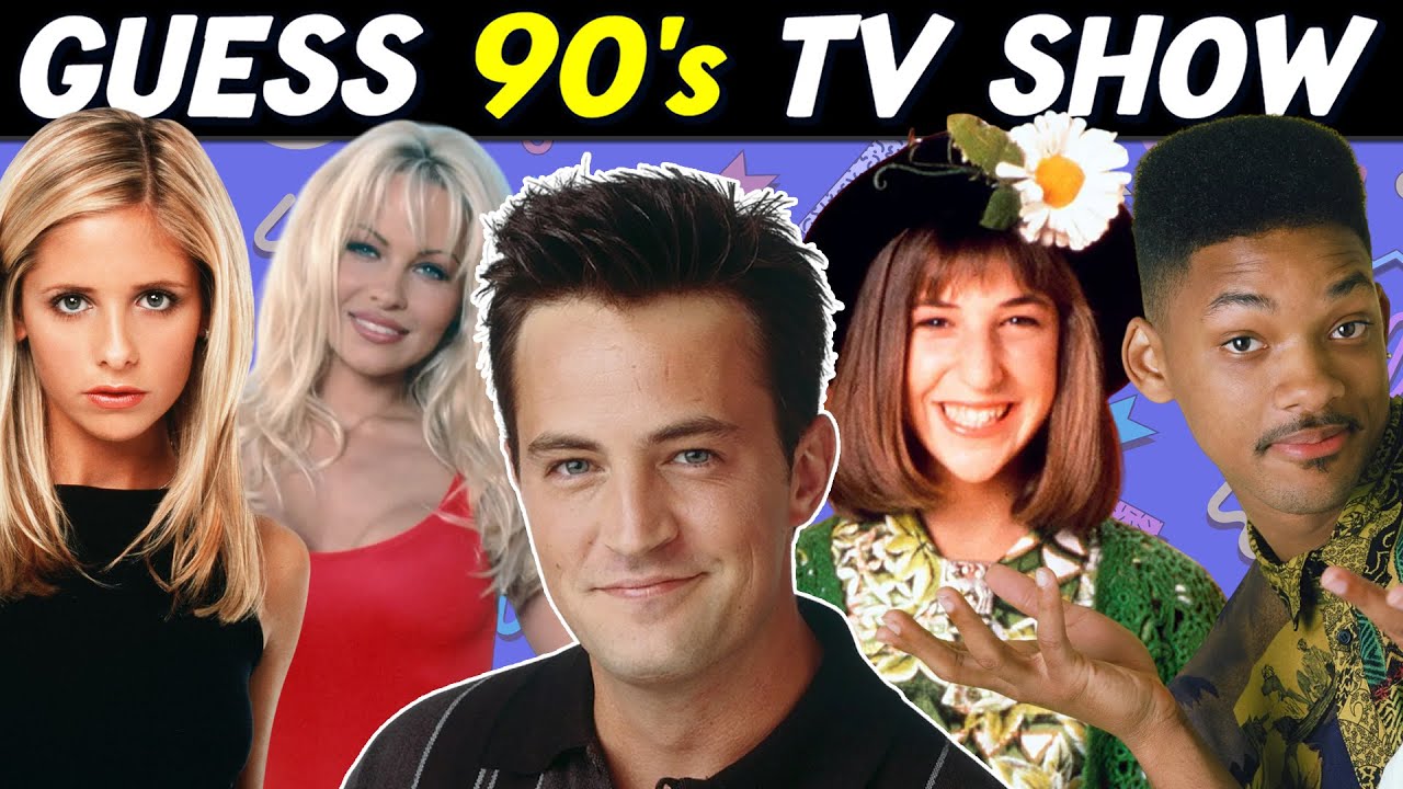 Guess the 90s TV Show from an Image | TV Trivia Challenge 📺