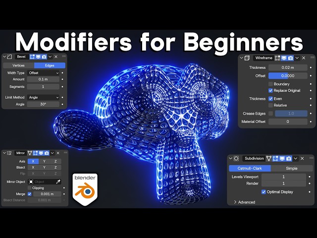 A Comprehensive Guide to Object Modifiers in Blender for Beginners | Galaxy.ai | Galaxy.ai