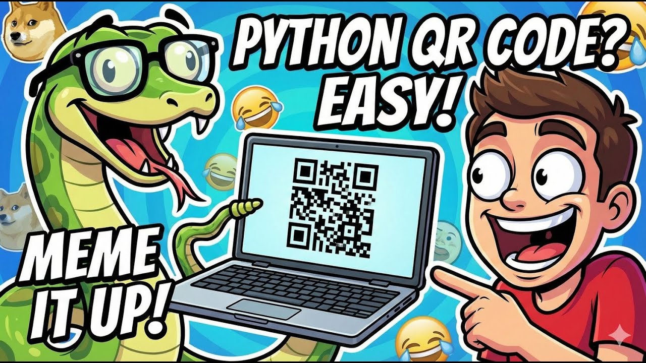 How to Generate QR Code in Python | pyqrcode library in Python | Generate QR Code with Coding