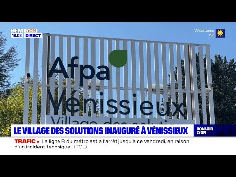 Le "Village des Solutions" inauguré à Vénissieux