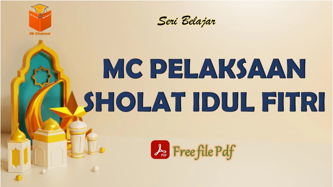 Teks MC Sholat Idul Fithri | free Pdf