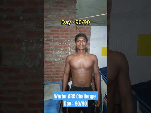 Day 90/90 winter arc challenge | satyam vishwakarma | #challenge #shorts #short #viral #minivlog
