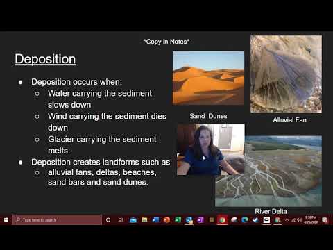 8 3 Earth Science Deposition