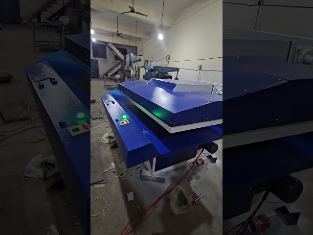 Industrial Flat Bed Press Ironing Machine - Flatbed Press Machine ...
