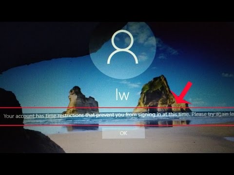 How to set time limits for any user account on Windows 10 without any Software [Tut]