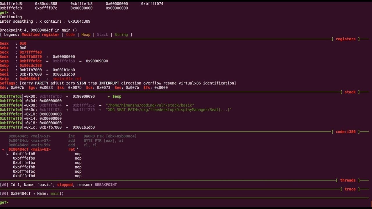 Buffer Overflow Under Linux - Part 2 | Practical Buffer Overflow Exploitation