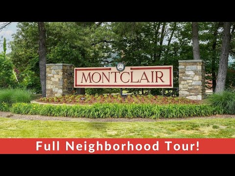 Montclair Virginia Neighborhood | Drone Tour