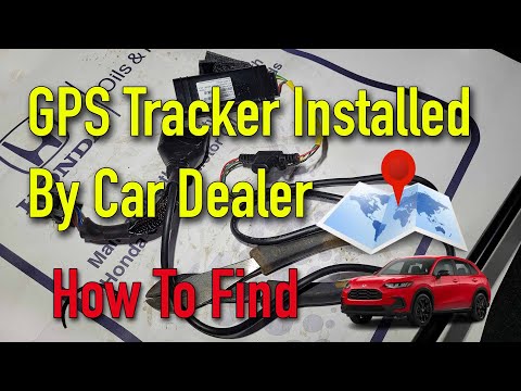 GPS Tracker Installed On New Vehicle By Dealer Without Permission