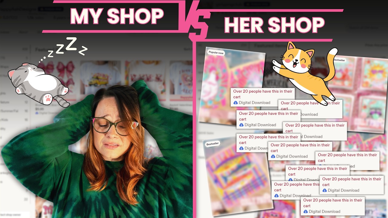 Deep Dive My Etsy Competition. Shocking results!