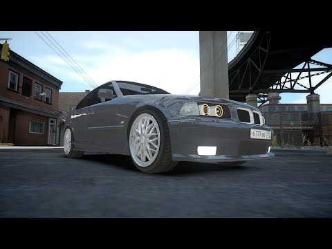 GTA IV BMW 318I LIGHT TURNING CRASH TESTING HD