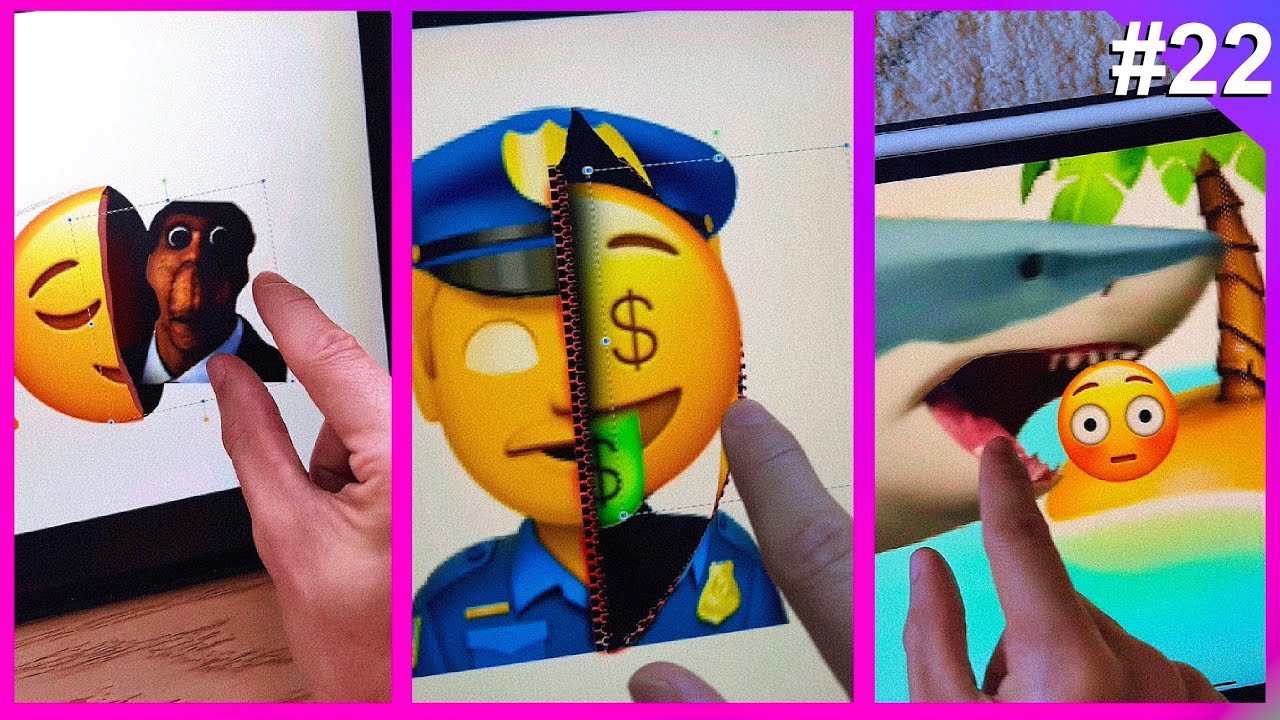 New Compilation Creepy Emoji Horror story 22