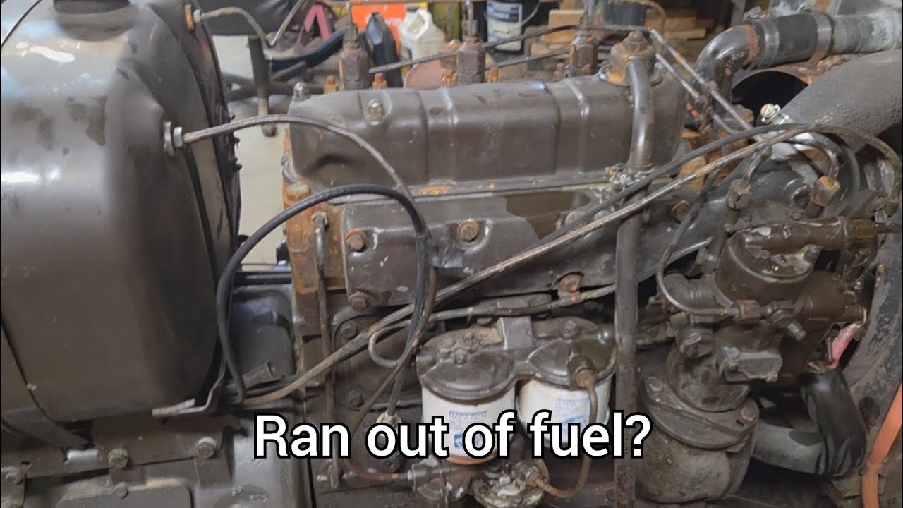 How to Bleed the Fuel System on David Brown 3 Cylinder Tractor