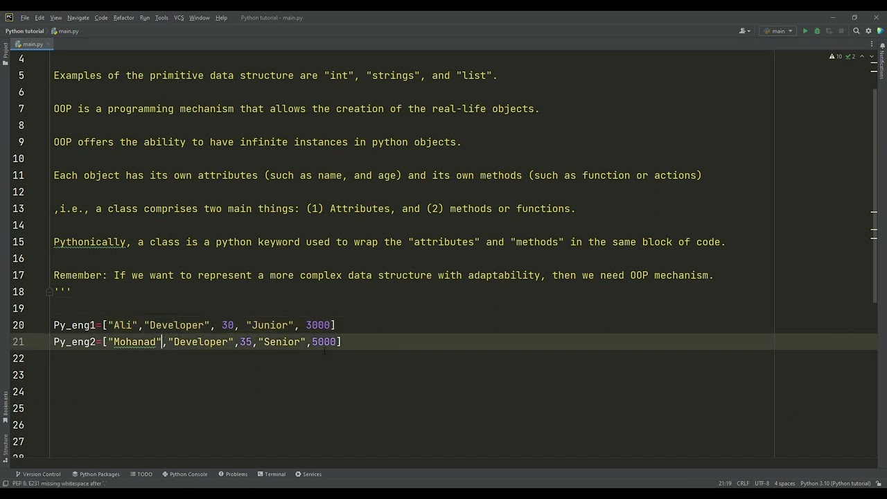 85- Object Oriented Programming OOP [Why OOP is needed?]