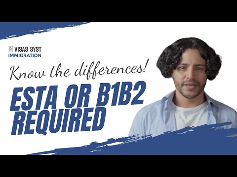 ESTA vs. B1/B2 Visa: What's the Difference? U.S. Travel Guide 2025 | Visasyst.com
