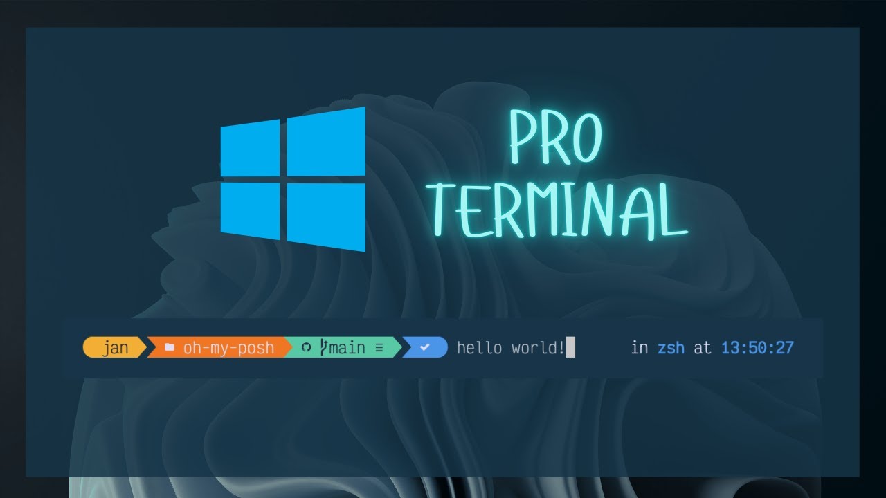 How to Customize Windows Terminal with PowerShell using Oh My Posh | Step-by-Step Guide