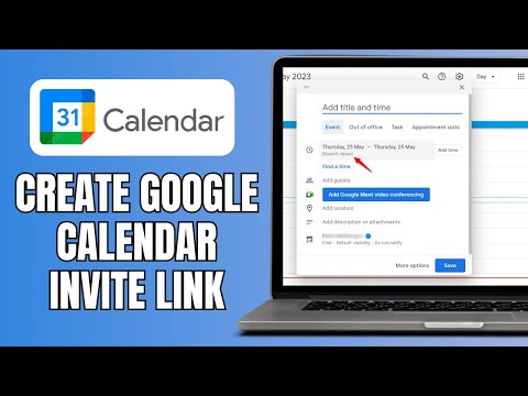 How To Create Google Calendar Invite Link