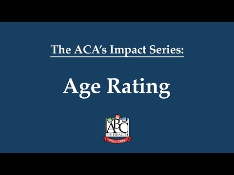 Age Rating - ACA's Impact | HealthWatch Wisconsin & ABC for Health