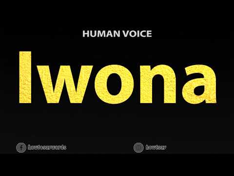 How To Pronounce Iwona