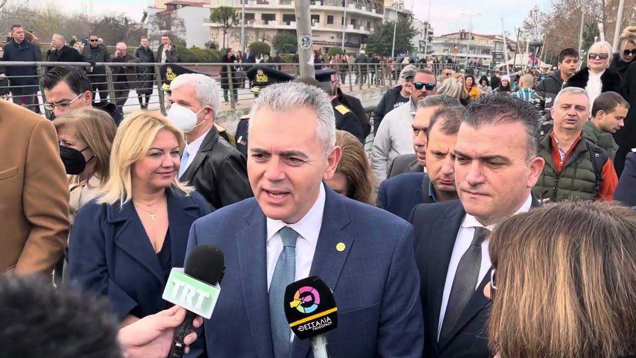 Μάξιμος Χαρακόπουλος στον Αγιασμό υδάτων στον πηνειό: "Να ξαναδούμε στη ...