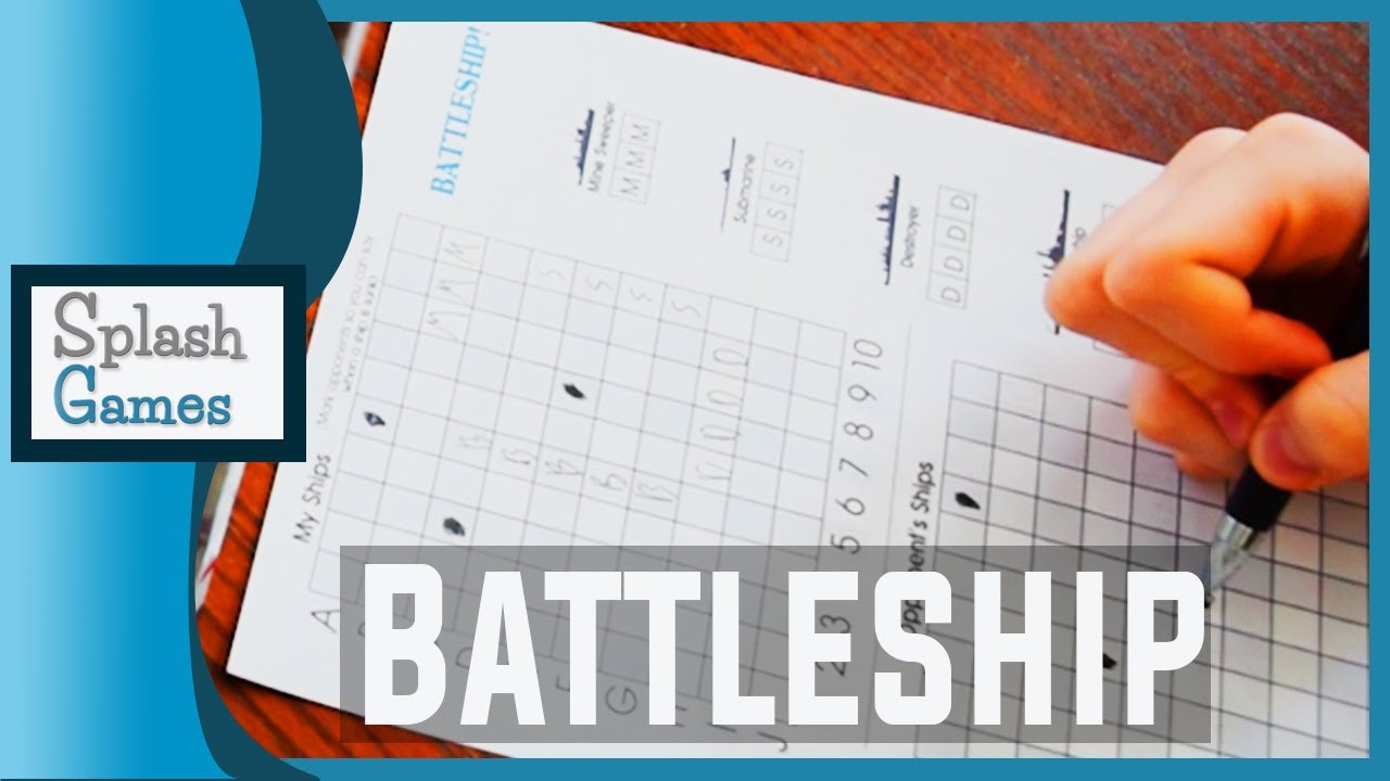Battleship (Printable)