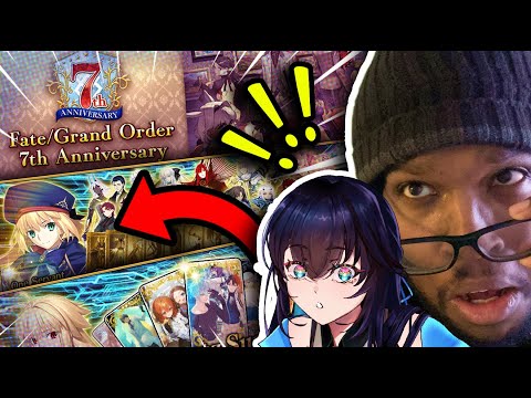 BIG NEWS! FGO 7TH ANNIVERSARY REWARDS + NEW SERVANTS?! LIVESTREAM REACTION