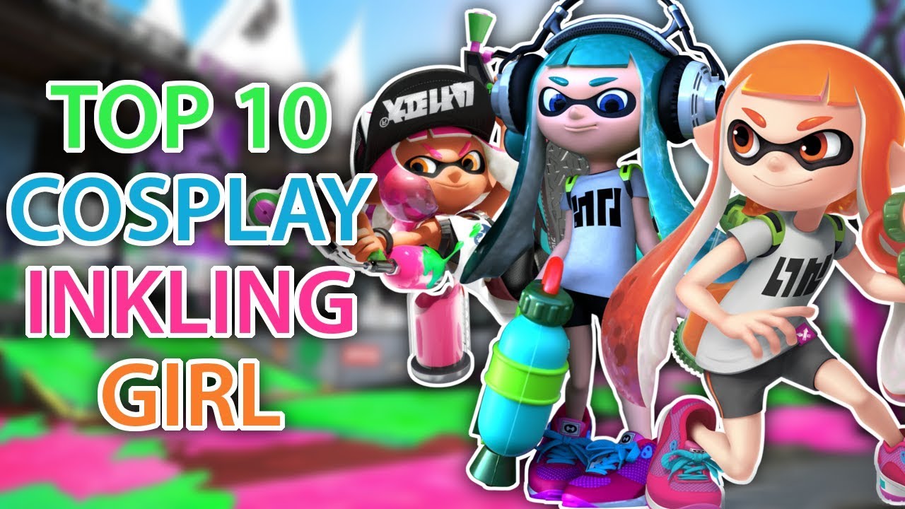 [#20] Top 10 Cosplay Inkling Girl