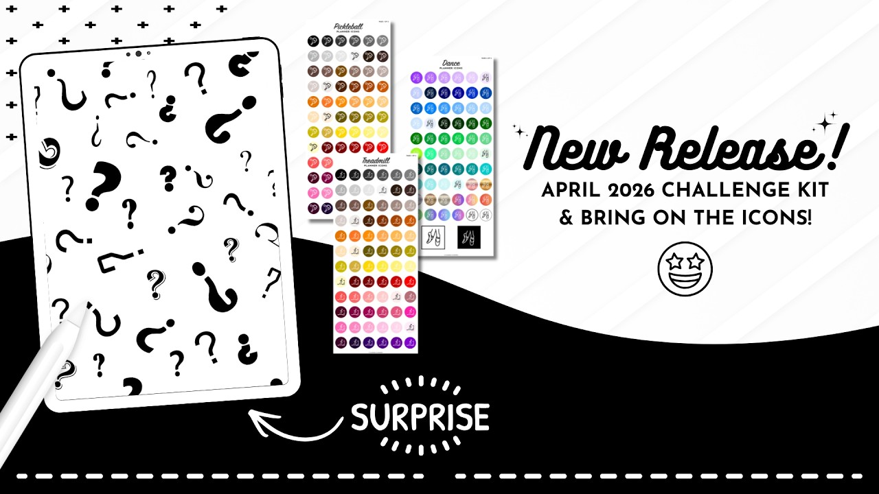 P2P New Release 🎉 April 2026 Challenge Kit (Exciting Upgrades 🤩) & Who is Ready for Icons??!! 🥳