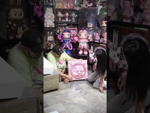 Smitten Love Mega Space Molly 3D Painting #PopMart #spacemolly #Toys #labubu