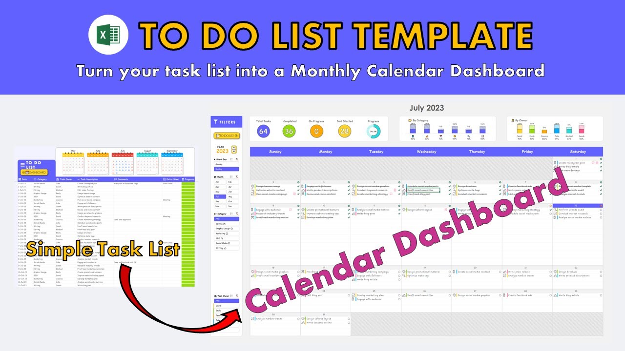 Best To Do List Template in Excel