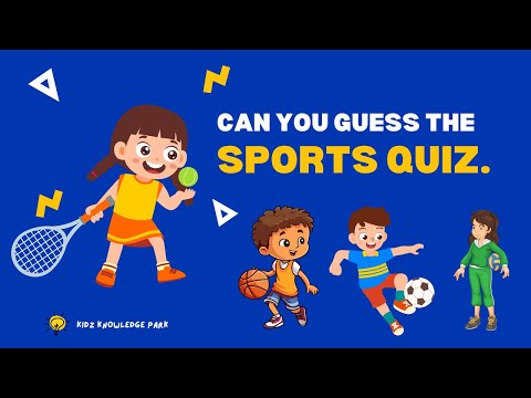 Guess the Sports | Quiz for Kids! 🏀⚽🏈