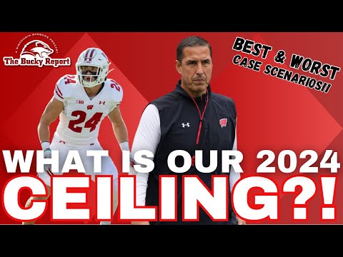 Wisconsin Badgers Football 2024 FLOOR & CEILING! Fickell Adds More WR Depth!