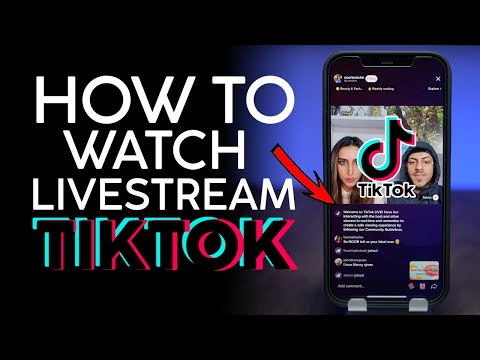 How to Watch Live Stream on Tiktok 2021 #livestream