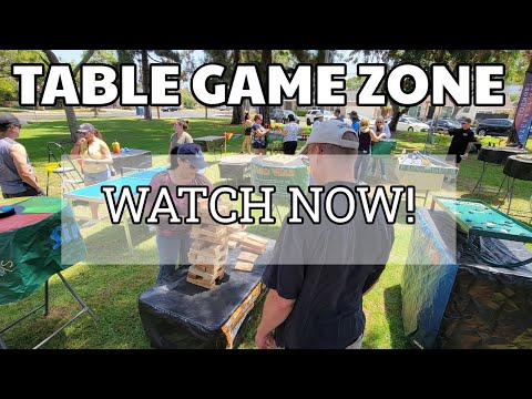 Outdoor Table Games and Entertainment for Adults at Company Picnics, Parties and Celebrations