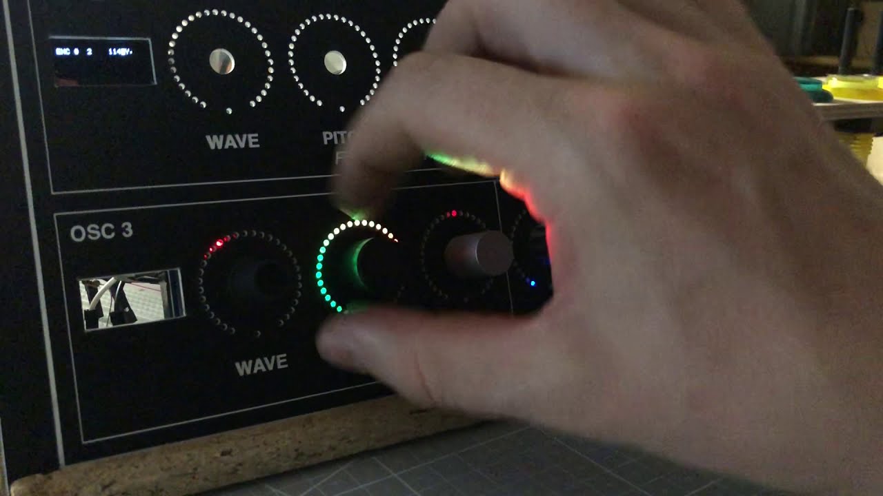 RGB LED Ring Shift Functionality