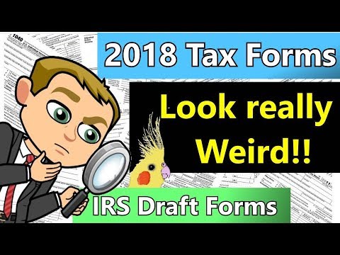 Preview of 2018 Federal Income Tax Forms and  Changes (2018  IRS Federal Income Tax Forms)