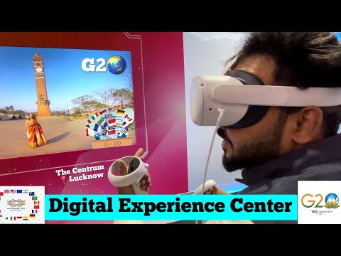 G20 Summit 2023 Explore | Global 20 Lucknow UP | Digital Experience Center | Digital India | AI DEWG
